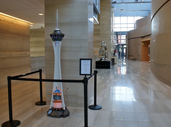 Stratosphere Tower 1:150 Scale Architectural Model - Las Vegas, NV.