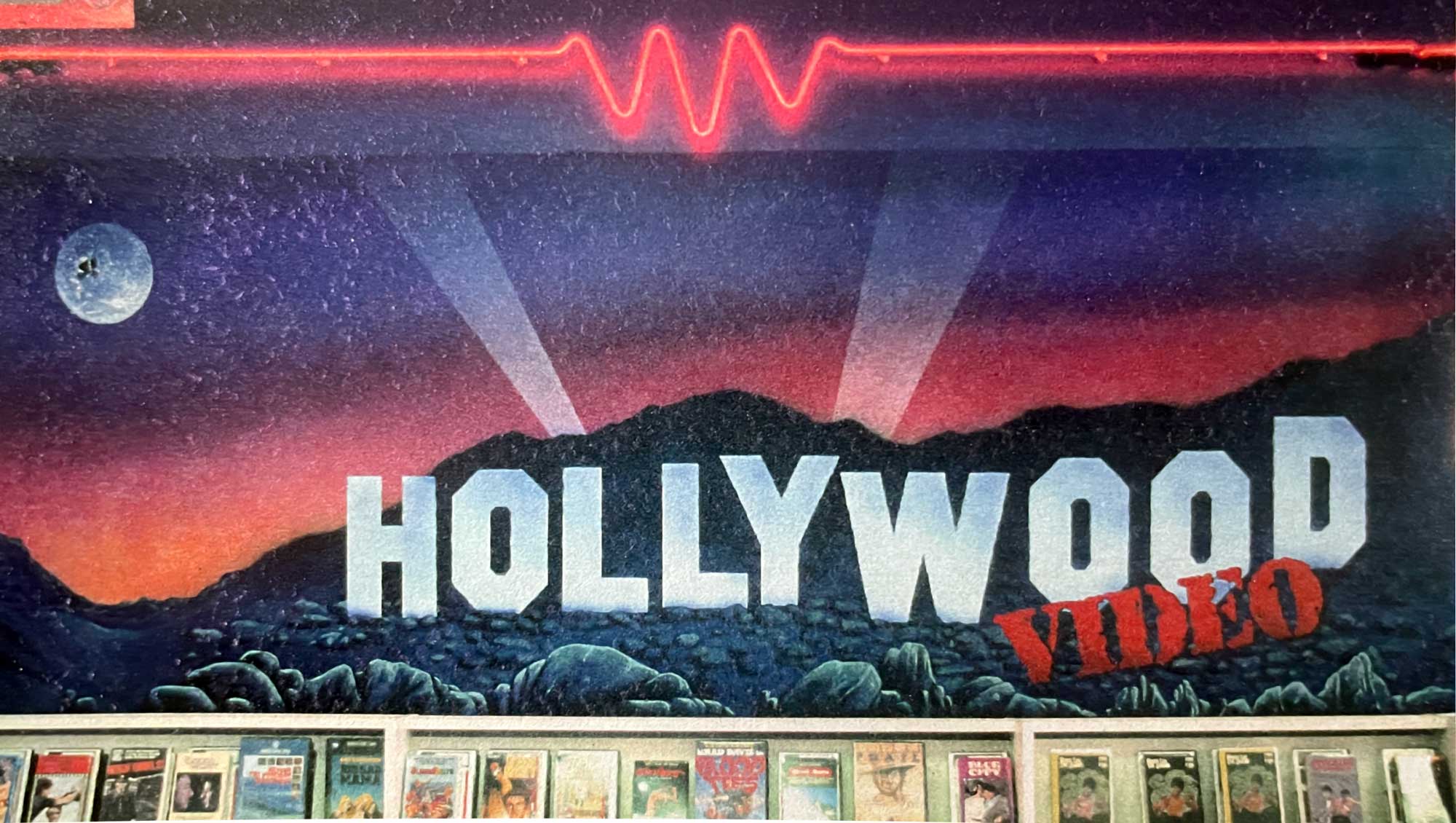 Hollywood Video Mountain - A.D. COOK, America's Artist