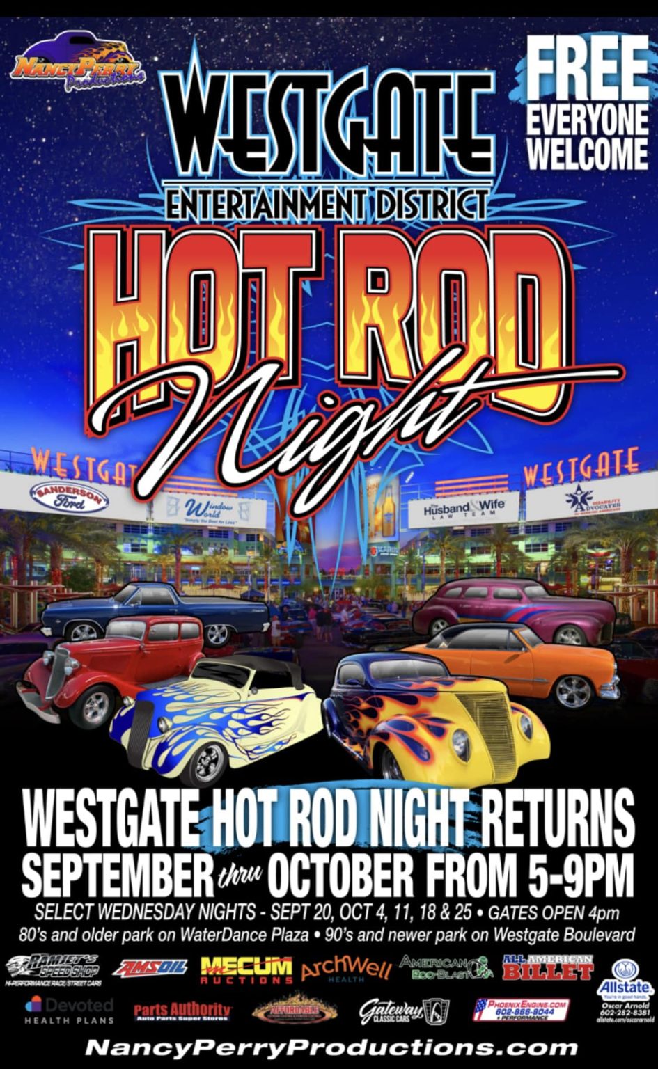 Hot Rod Night at the Westgate