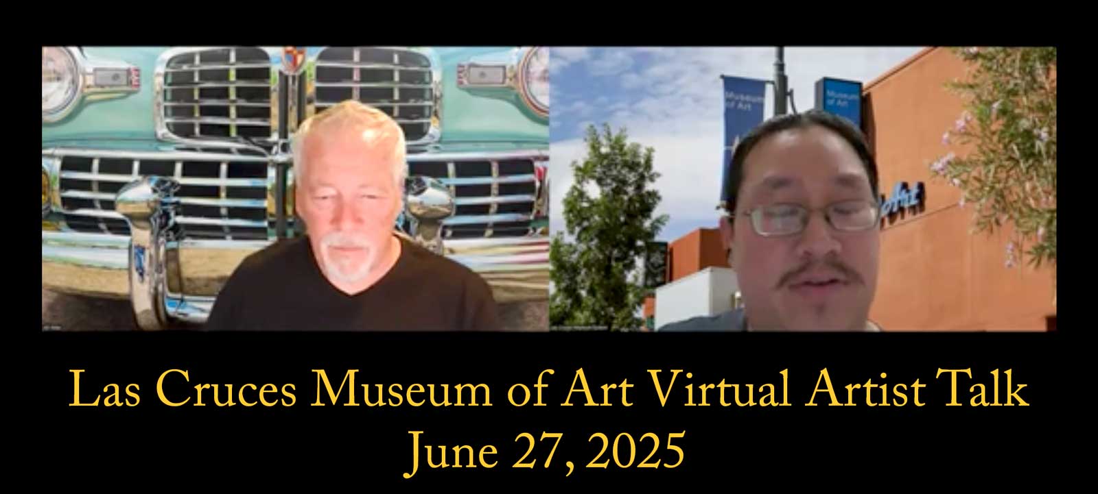 Las Cruces Museum of Art Virtual Artist Talk with A.D. Cook